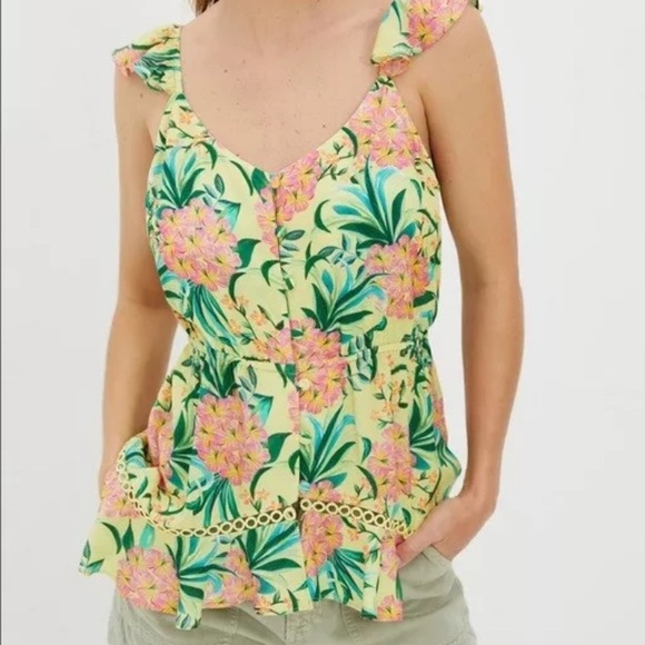 FARM Rio | Tops | Farm Rio Tropical Print Tank | Poshmark